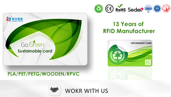 Sustainable RFID NFC Smart Card
